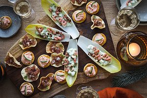 3x vishapjes voor bij de borrel