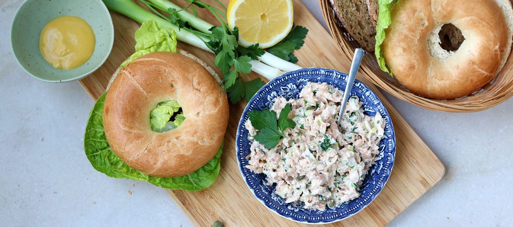 Zalmsalade - Lekker eten met Linda