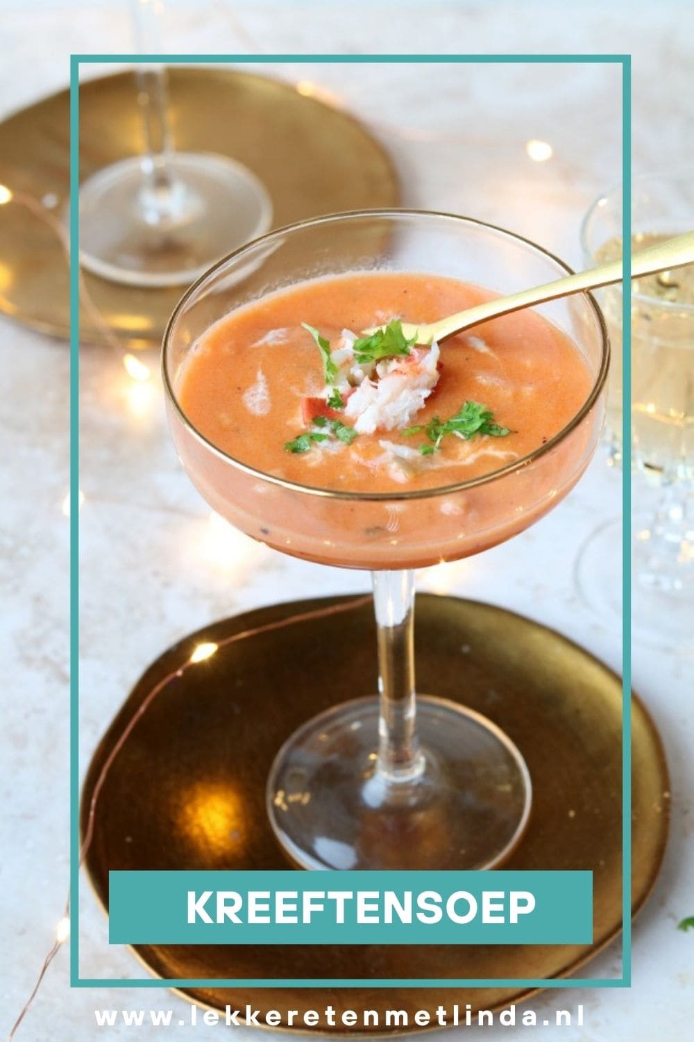 Kreeftensoep - Lekker eten met Linda