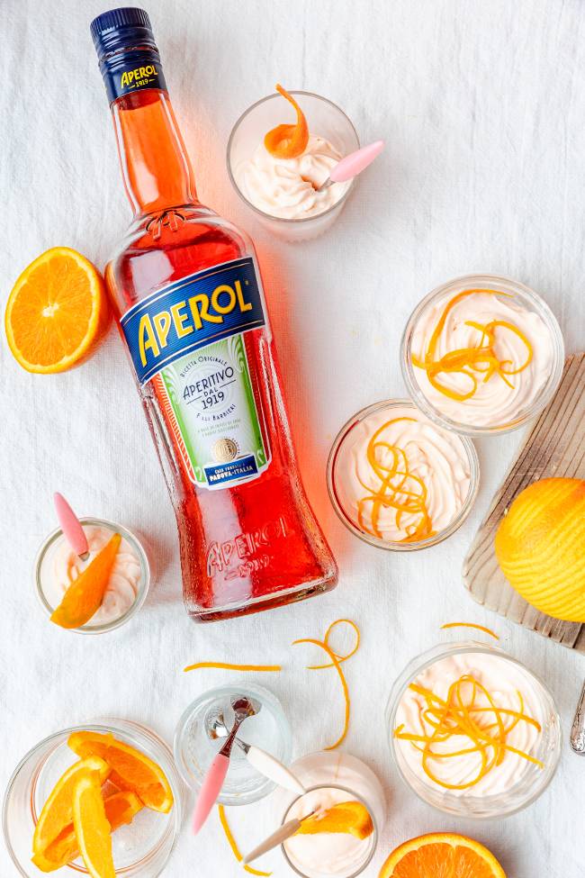 Aperol mousse - Lekker eten met Linda