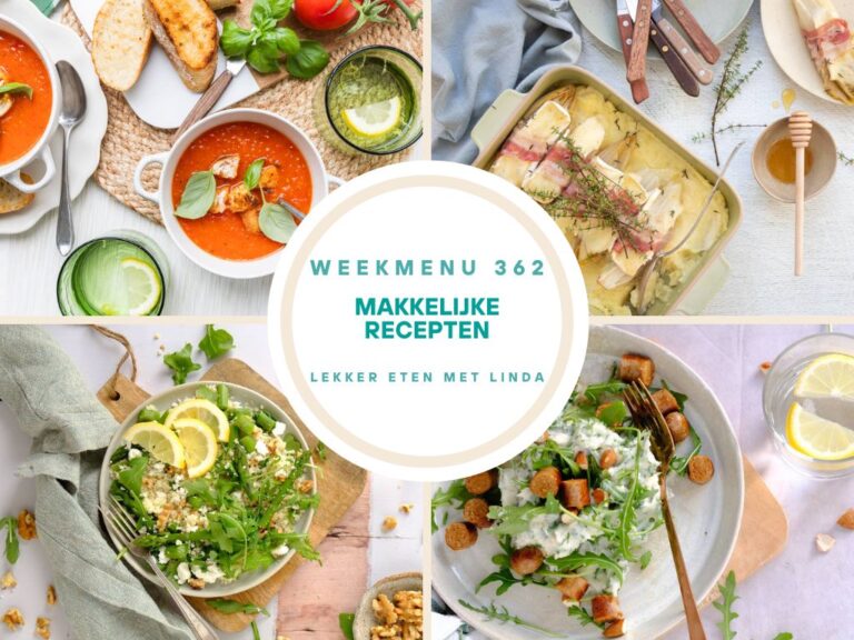 Tips voor het maken van een weekmenu