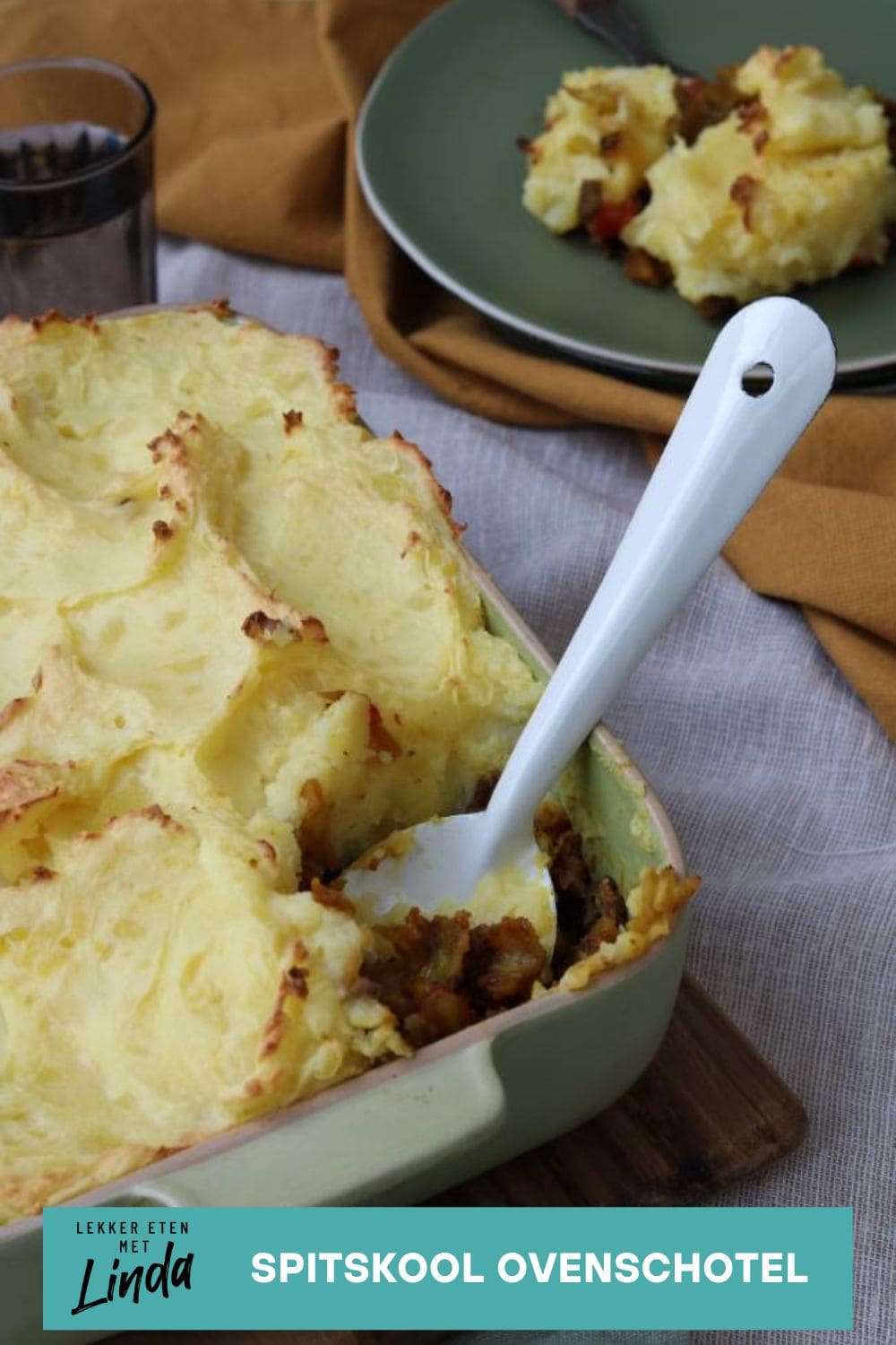 Ovenschotel met spitskool - Lekker eten met Linda