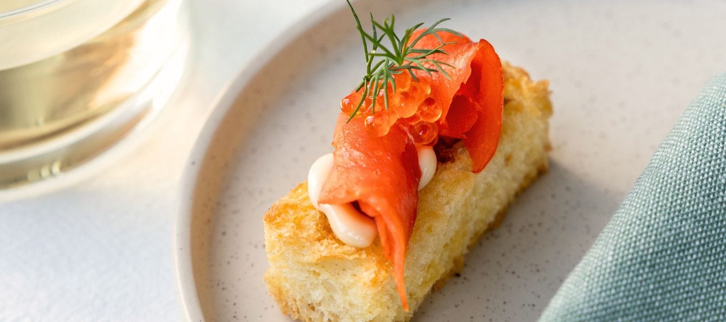 Brioche met zalm: feestelijk en goed voor te bereiden